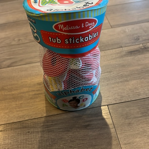 Melissa & Doug | Toys | Abc Bathtime Tub Stickables | Poshmark